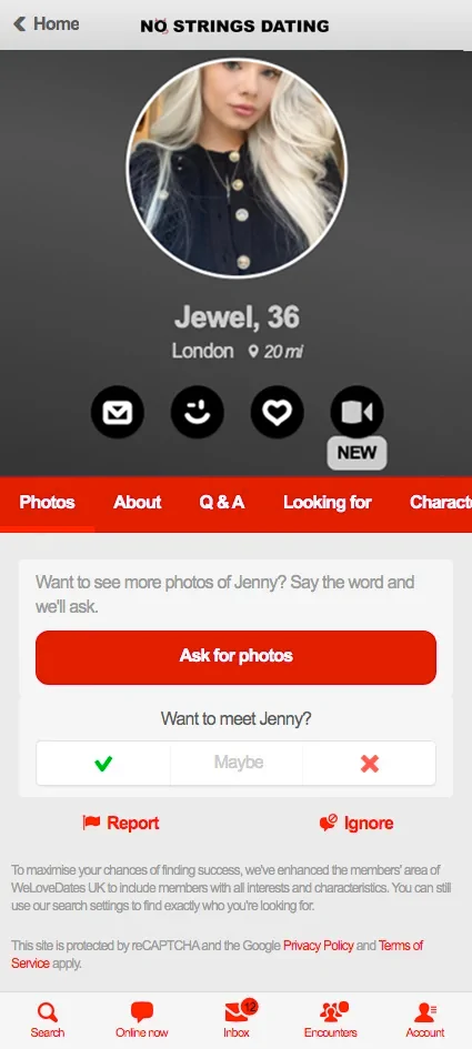 Adult Dating Site for No Strings Attached (NSA) Sex Dating